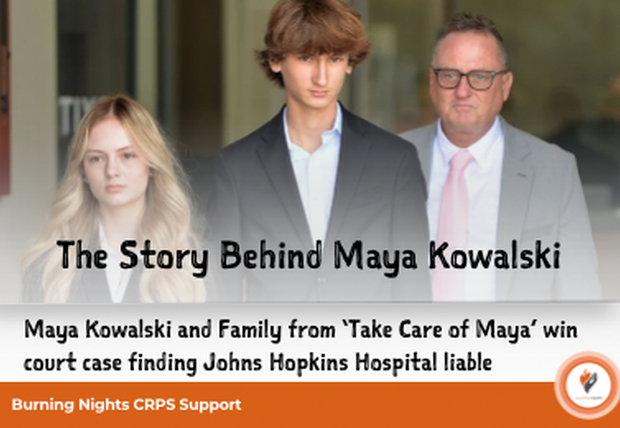 The Real ‘Take Care of Maya’ CRPS Story | CRPS News & Blog | Support ...