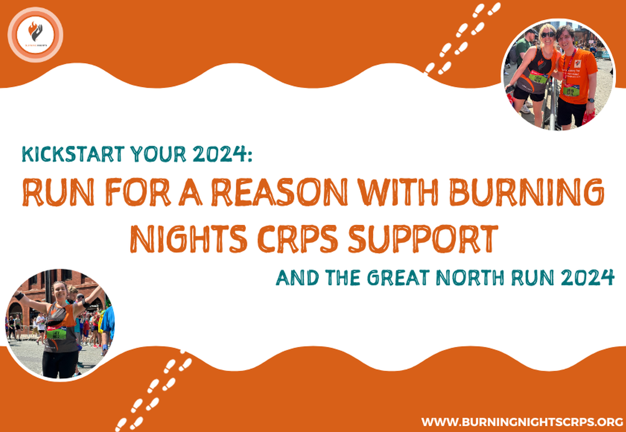 Kickstart Your 2024: Run for a Reason with Burning Nights CRPS Support