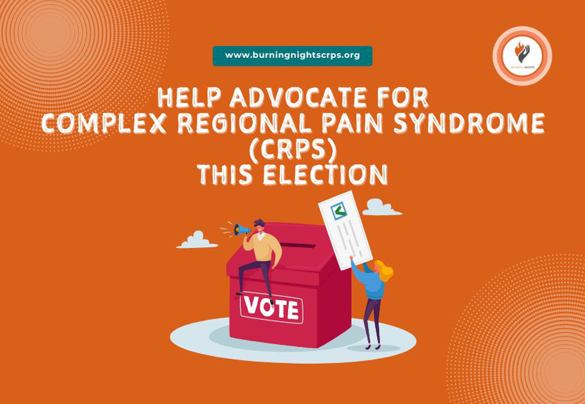 Help Advocate for CRPS This Election | CRPS News & Blog | Support For ...