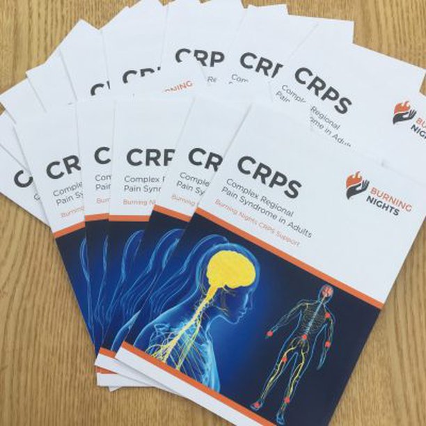 Adult CRPS Information Leaflet | Shop CRPS Awareness Products | Burning ...
