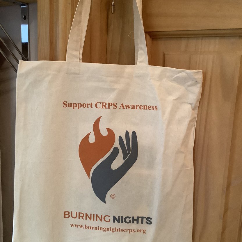 Cotton Shopper | Shop CRPS Awareness Products | Burning Nights CRPS Support