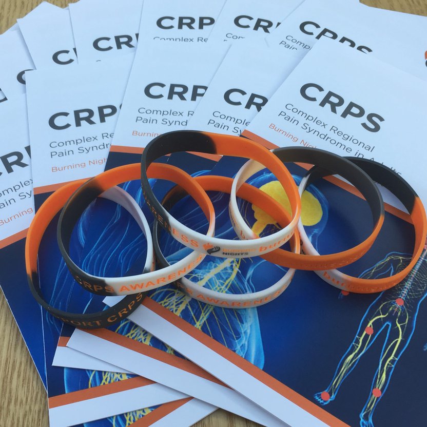 Adult CRPS Information Leaflet | Shop CRPS Awareness Products | Burning ...