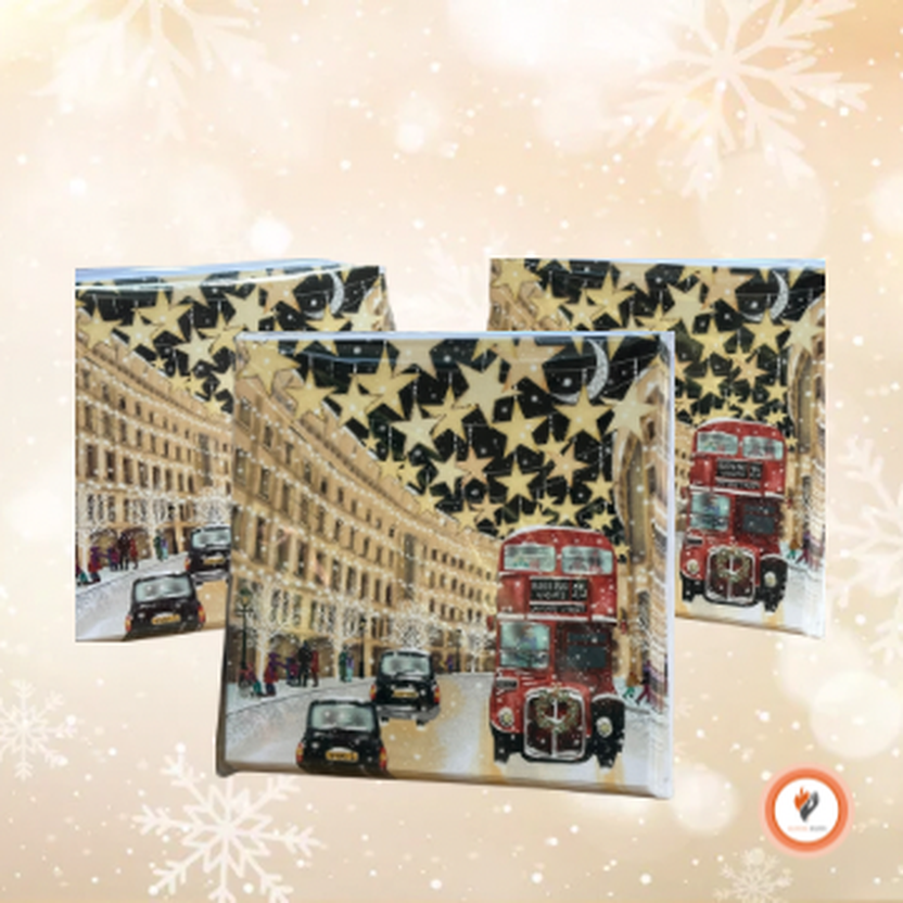 London Bus Charity Christmas Cards – Help Support CRPS Awareness